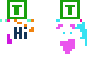 The Letter T | Minecraft Skin