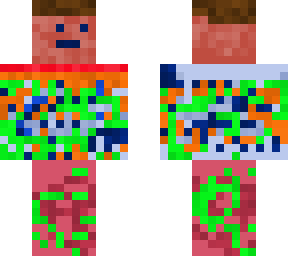 Weird color guy | Minecraft Skin