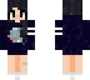 black hair girl | Minecraft Skins