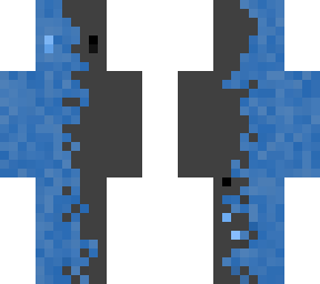 Blue Transparent Slime | Minecraft Skin