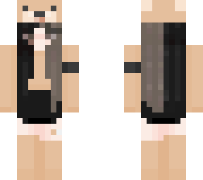 Cute dog girl | Minecraft Skin