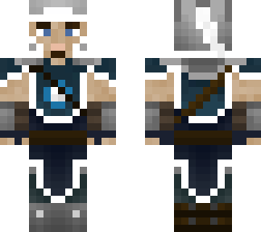 Edited Water Tribe Warrior | Minecraft Skin