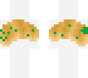O know its a mouldy croissant !!!!!!!!!!!!!!!! | Minecraft Skin