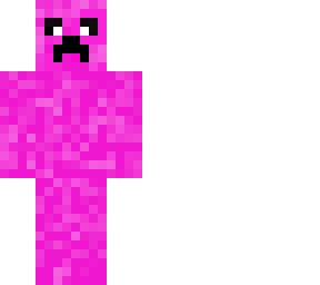 Pink creeper | Minecraft Skin