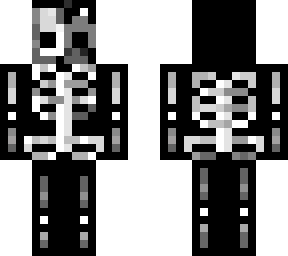 Rotting skeleton | Minecraft Skin