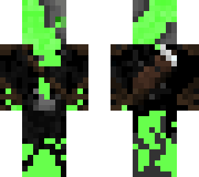 slime bounty hunter cyborg | Minecraft Skin