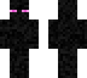 Minecraft Enderman Face Template