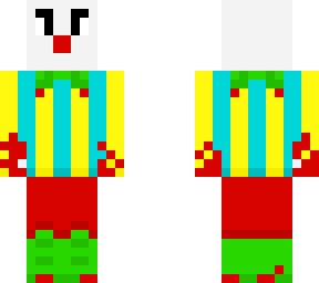 Evil Clown | Minecraft Skin