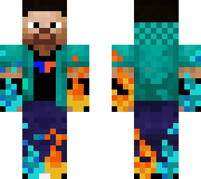 Ice Steve | Minecraft Skins