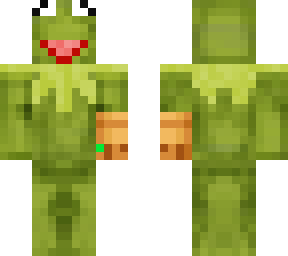 Kermit with Infinity Gauntlet | Minecraft Skin