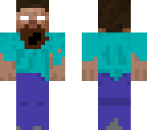 melted herobrine | Minecraft Skin