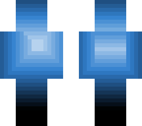 optical illusion blue gradient | Minecraft Skin