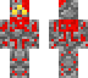 Redstone Golem | Minecraft Skin
