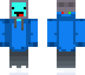 Skeppy computer head | Minecraft Skin