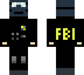 THIS IS THE FBI OPEN UP | Minecraft Skin