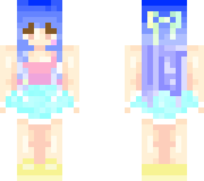 tutu girl for contest | Minecraft Skin