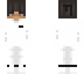 White tracksuit(see skin previewer) | Minecraft Skin