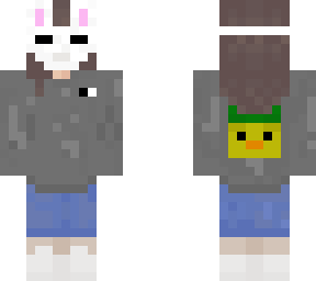 bunny mask | Minecraft Skin