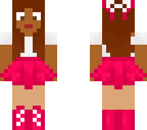 Cute Pink Outfit Girl | Minecraft Skin