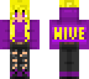 HIVE girl | Minecraft Skin