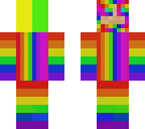 Rainbow boy | Minecraft Skin