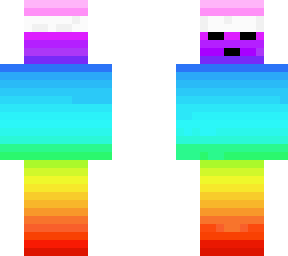 Rainbow Guy | Minecraft Skin
