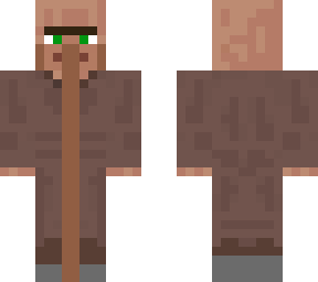 Villager with LONG nose | Minecraft Skin