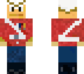 Zulu war British sergeant | Minecraft Skin