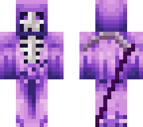 grim reaper purple | Minecraft Skins