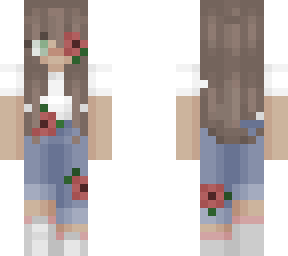 rose girl | Minecraft Skin
