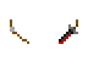 Sword with Blood | Minecraft Skin