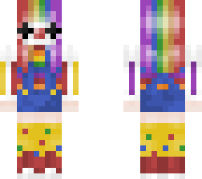 clown girl | Minecraft Skin