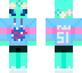 Cute alien | Minecraft Skin