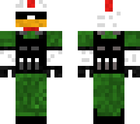 Military Chicken | Minecraft Skin