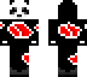 akatsuki panda | Minecraft Skins
