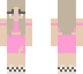 Pink Soft Girl | Minecraft Skin