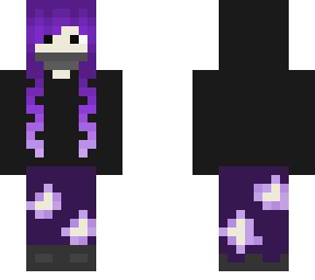 Purple Emo | Minecraft Skin