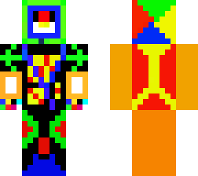 Rainbow Gamer | Minecraft Skin