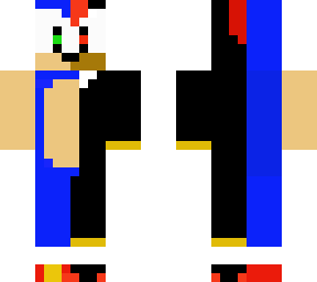 sonic plus shadow | Minecraft Skins