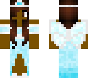 Beautiful Ice Fairy | Minecraft Skin