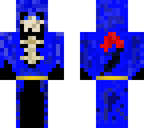 Blue Reaper | Minecraft Skin
