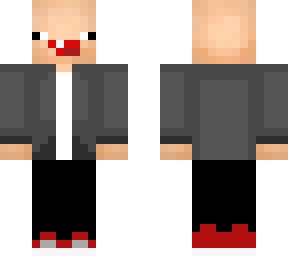 derp baby with grey jacket | Minecraft Skin