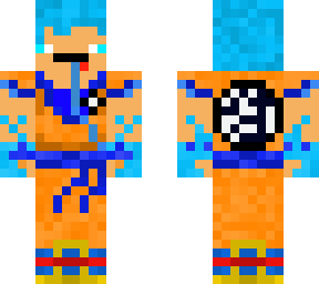 goku super saiyan blue | Minecraft Skins