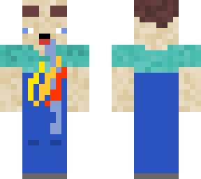 Derpy steve | Minecraft Skin