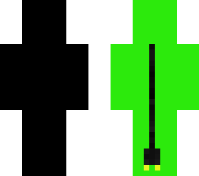 Glitched plug | Minecraft Skin