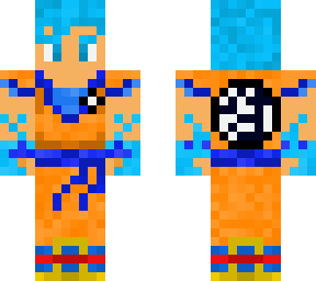 goku ssj blue | Minecraft Skins