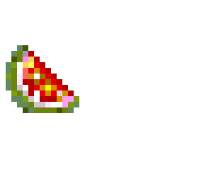 Golden Melone Pixel art | Minecraft Skin