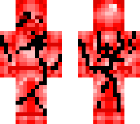 Nightmare Red Steve | Minecraft Skin