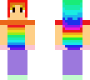 Princesa o reina arcoris | Minecraft Skin