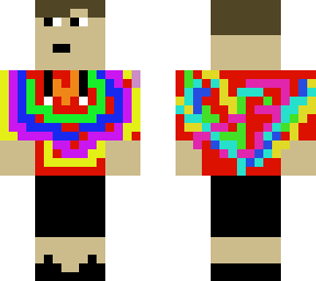 rainbow swirl | Minecraft Skin